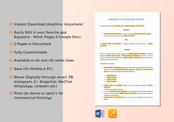 Deposit Agreement Template - 20+ Free Word, PDF Format Download