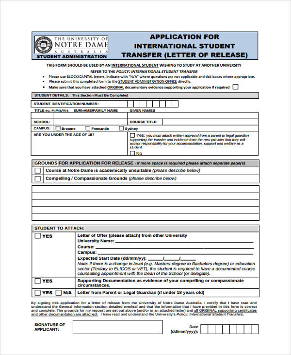 25+ Transfer Letter Samples