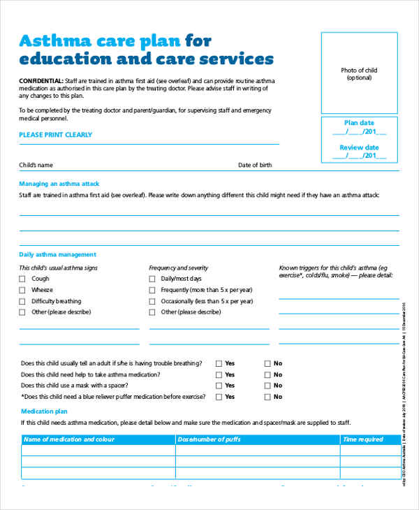 15+ Care Plan Templates - PDF | Google Docs | MS Word | Pages | Samples ...