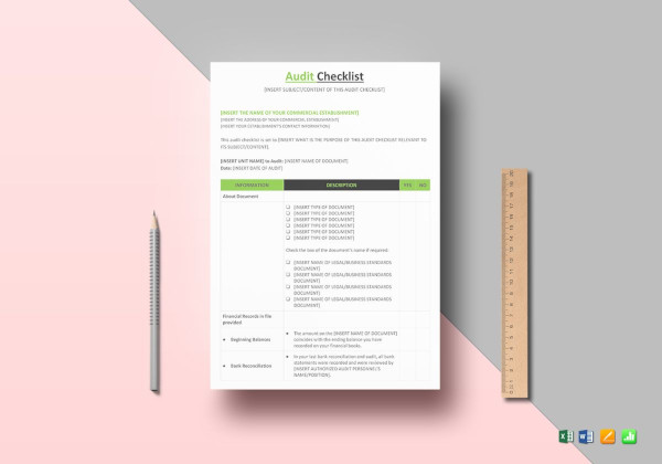 Free 48+ Checklist Templates in Word