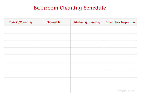 35+ Schedule Templates