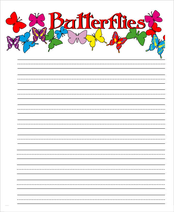 14+ Lined Paper Templates in PDF