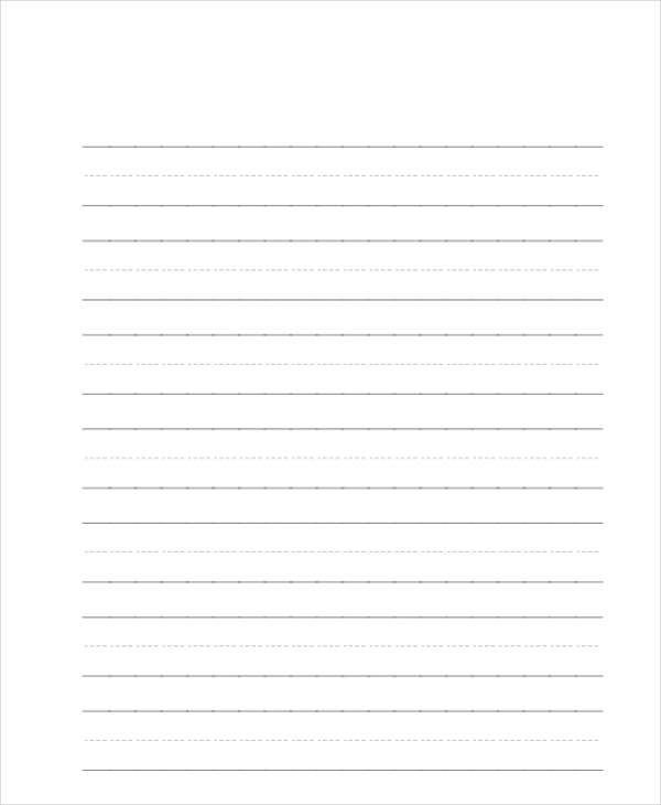 39 Printable Lined Paper Templates