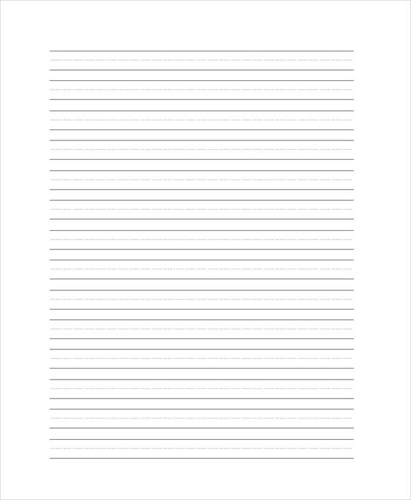 30+ Lined Paper Templates