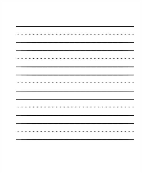 39 Printable Lined Paper Templates