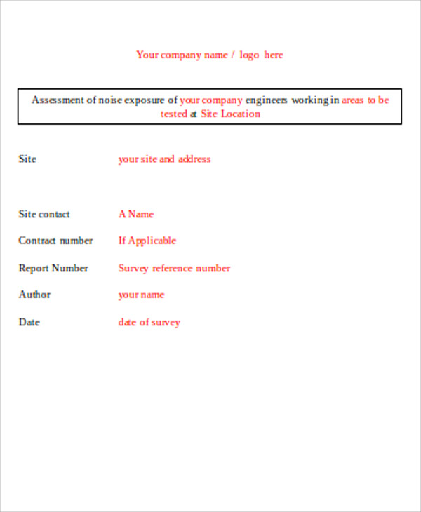 47+ Assessment Templates in Word, Pages, Docs, PDF