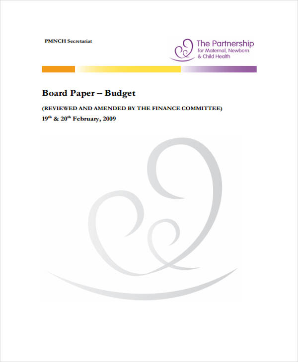 26+ Paper Format Templates -PDF