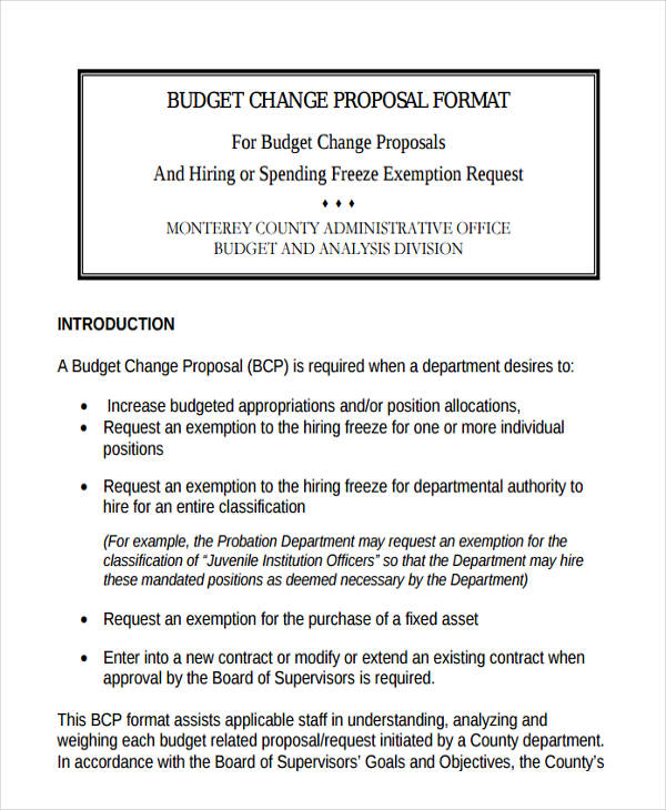 38+ Proposal Examples - PDF, DOC | Free & Premium Templates