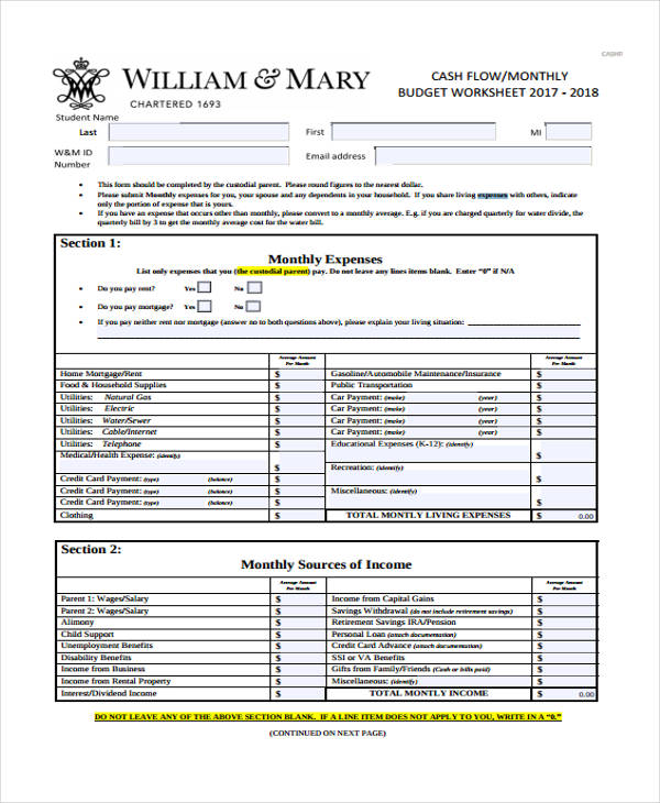 11+ Cash Budget Templates - Free Sample,Example Format Download