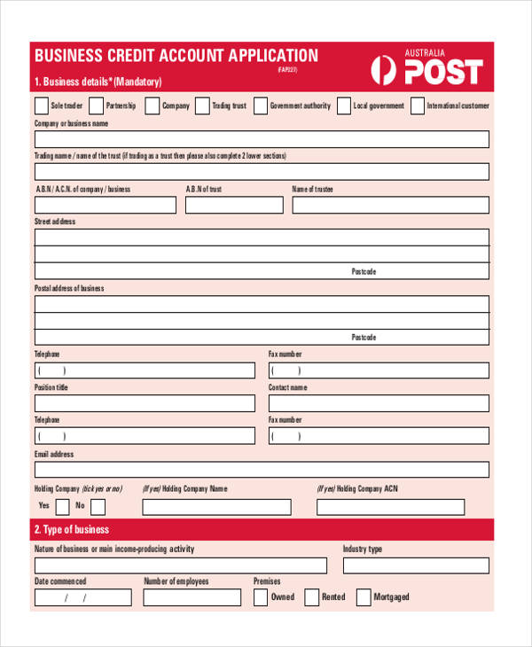 41+ Application Templates in PDF