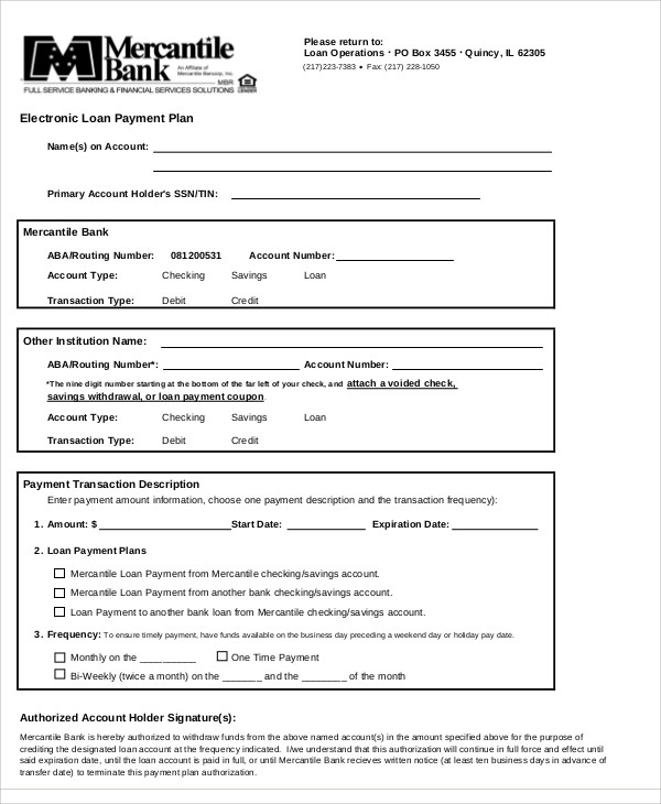 22+ Payment Plan Templates - Word, PDF