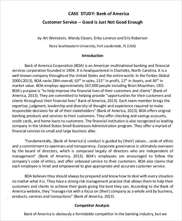 37 Case Study Templates Word PDF Pages