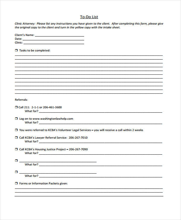 9+ Client List Templates - Free Samples, Examples Format Download