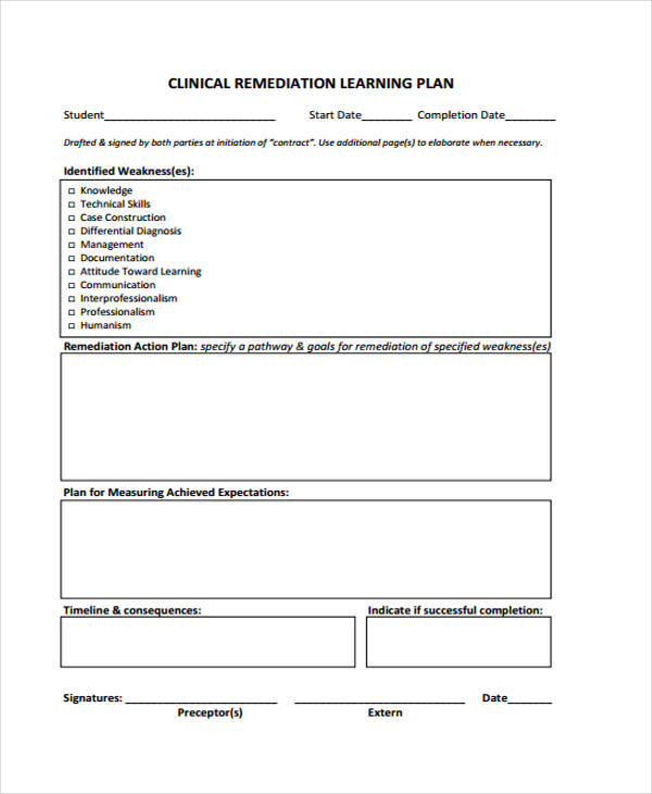 18+ Remediation Plan Templates -Free Sample, Example Format Download