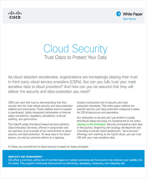 43+ Free White Paper Templates | Free & Premium Templates