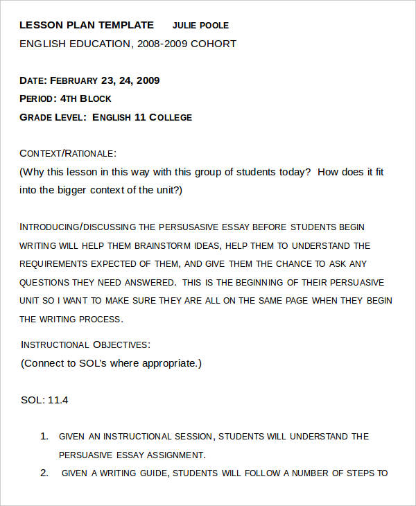 8 Essay Plan Templates Free Sample Example Format Download 8 Essay Plan Templates Free Sample Example Format Download