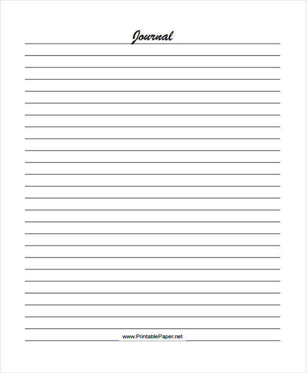 30+ Lined Paper Templates