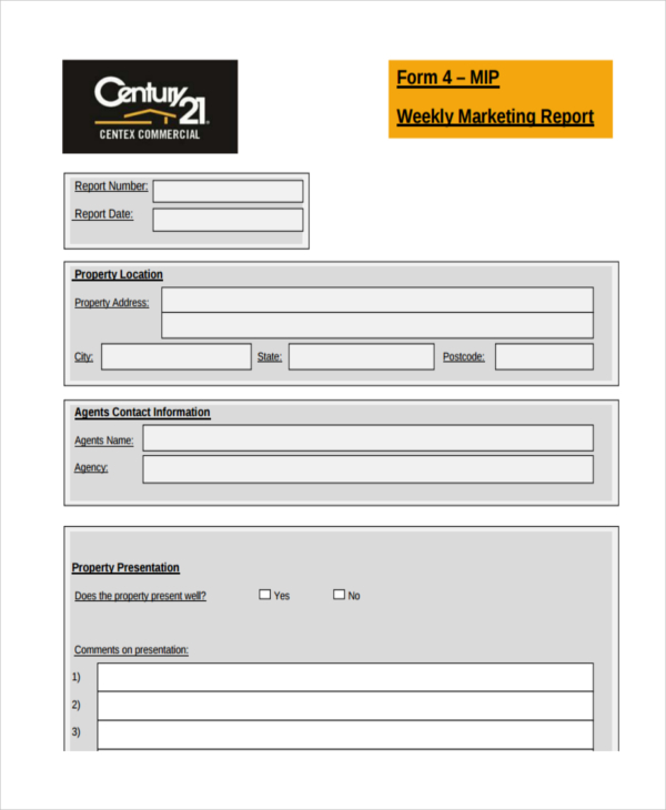 45+ Sample Weekly Report Templates - Word, PDF