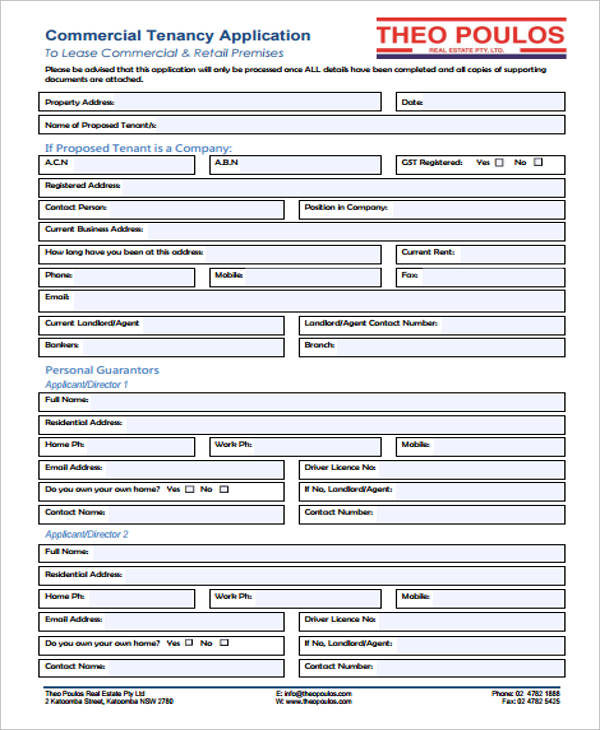 28+ Rental Application in PDF