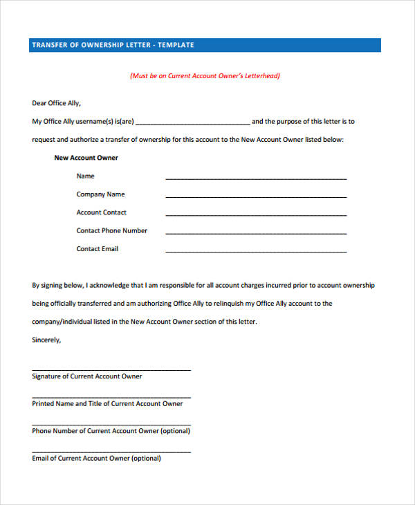 25+ Transfer Letter Samples