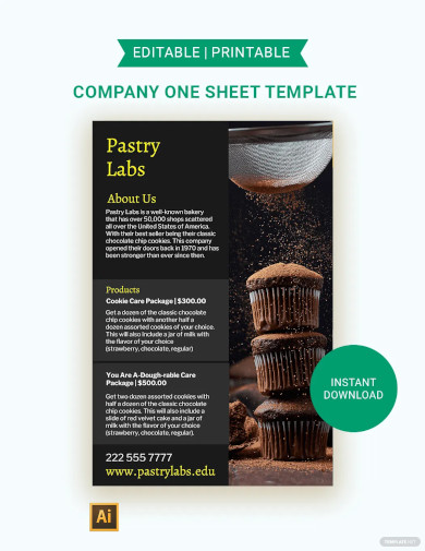 Company Sheet Templates - 18+ Word, PDF Format Download