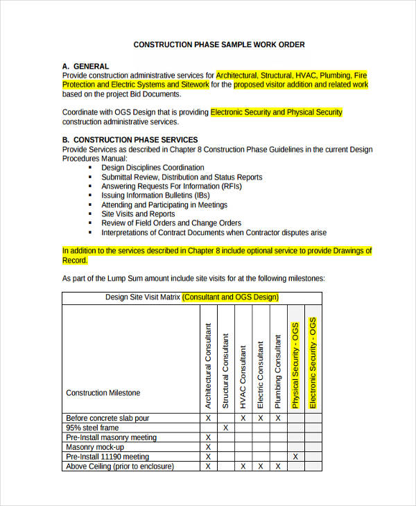 Engineering Change Order Template