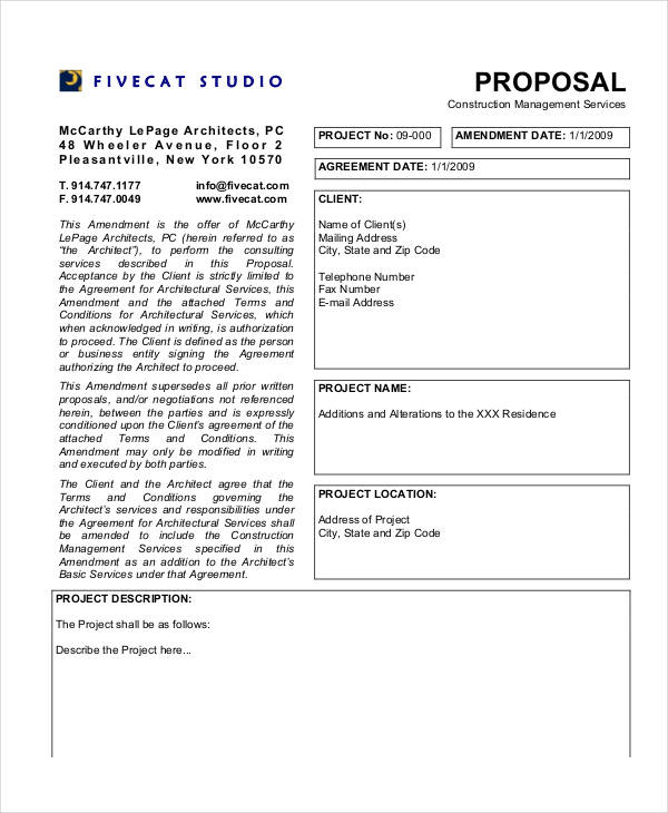 49 Project Proposal Examples Word PDF Free Premium Templates
