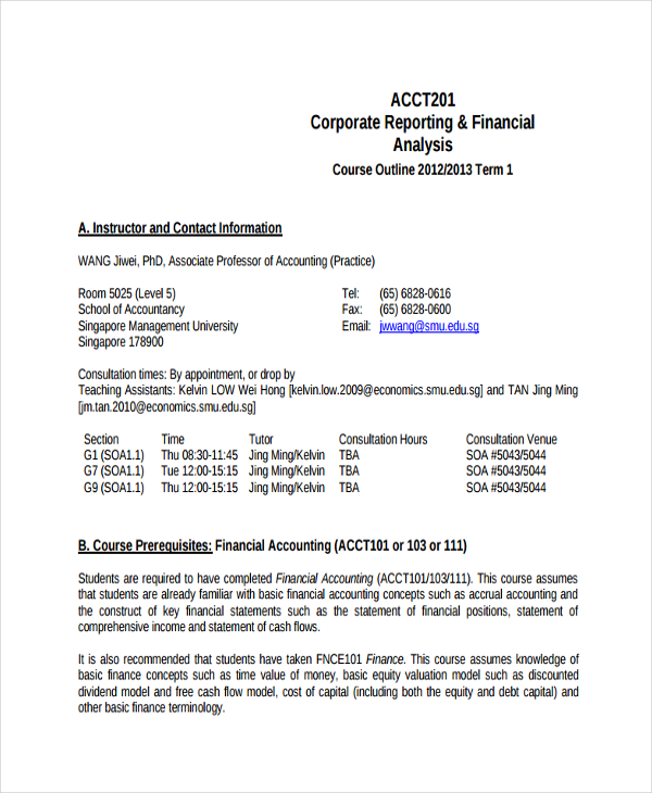 39+ Financial Analysis Samples - PDF, Word