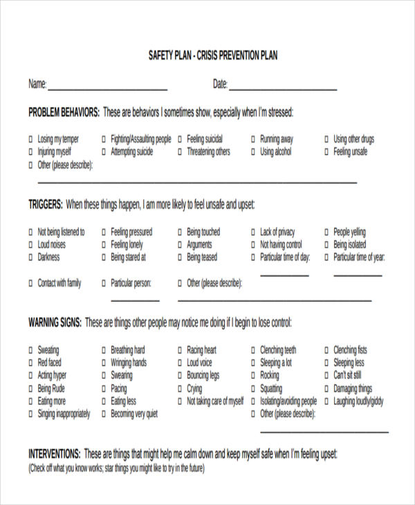 27 Crisis Plan Templates Sample Word Google Docs Apple Pages