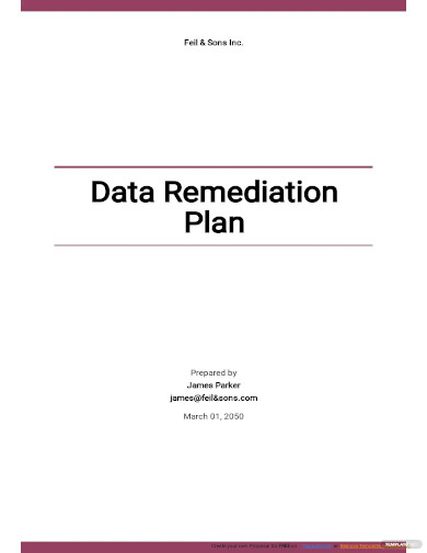 18+ Remediation Plan Templates -Free Sample, Example Format Download