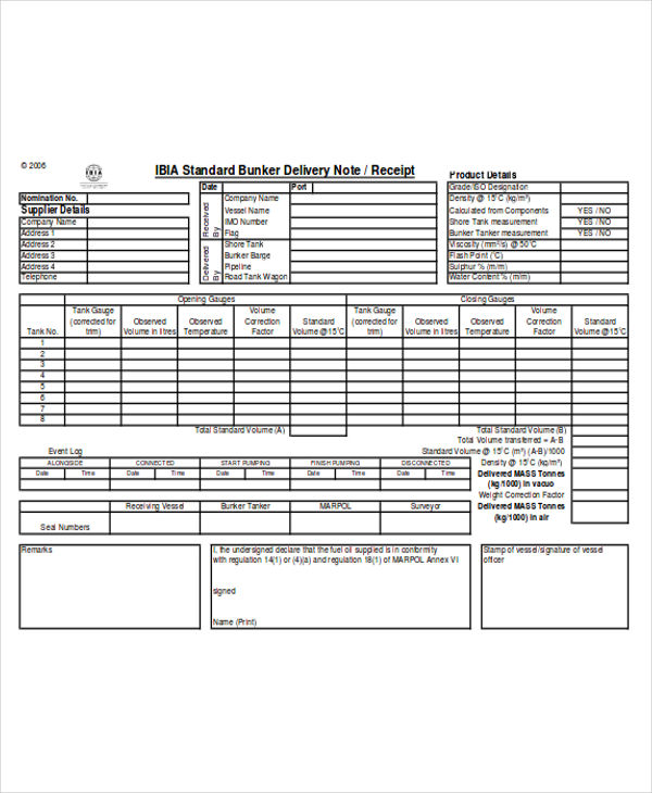 5+ Delivery Invoice Templates - Free Samples, Examples Format Download