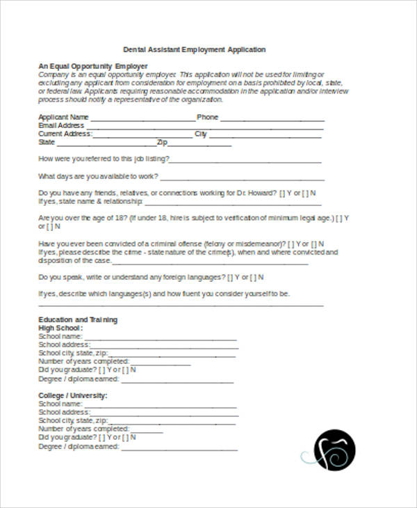 38 + Application Templates in Word | Google Docs | Apple Pages | PDF