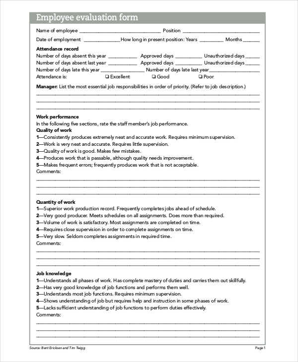 13+ Evaluation Sheet Templates -Free Sample, Example Format Download