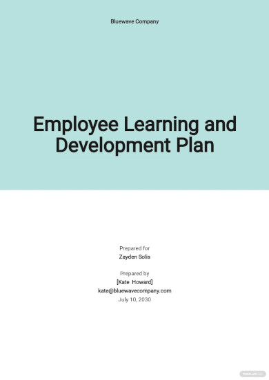 Learning Plan Template - 15+ Samples, Examples Format Download