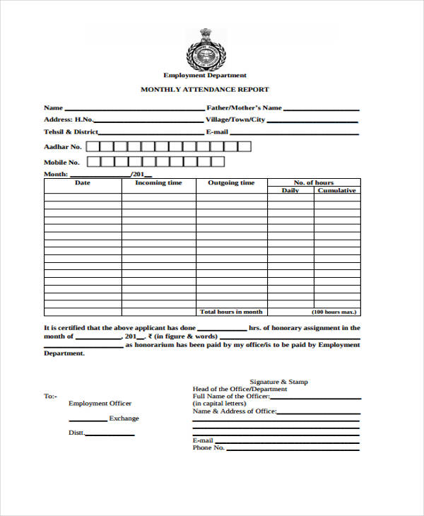 47+ Monthly Report Samples - Word, Docs | Free & Premium Templates