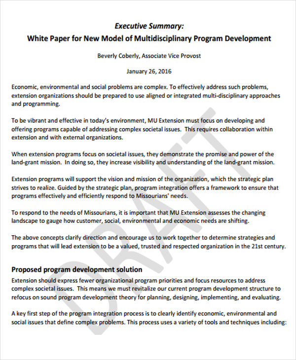 38 White Paper Examples In MS Word Google Docs Apple Pages PDF