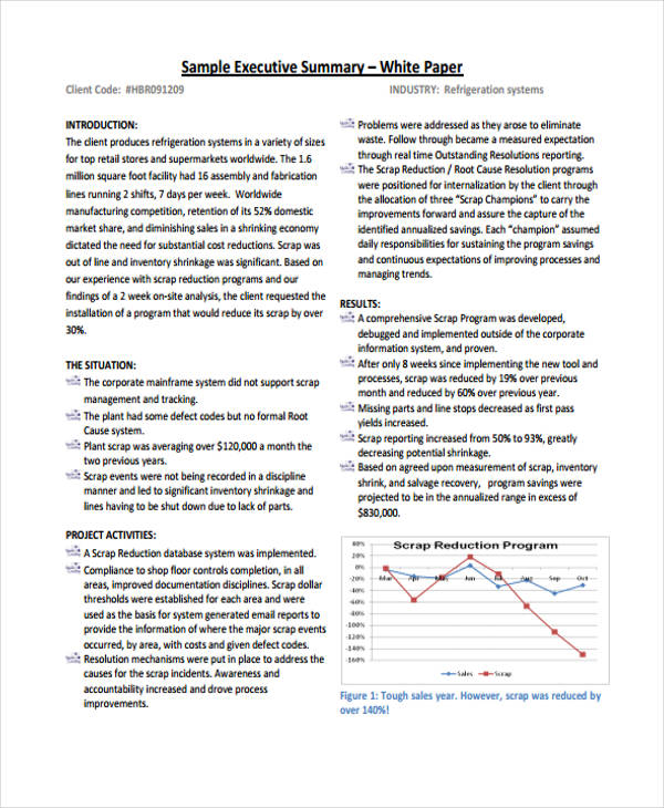 25 White Paper Formats
