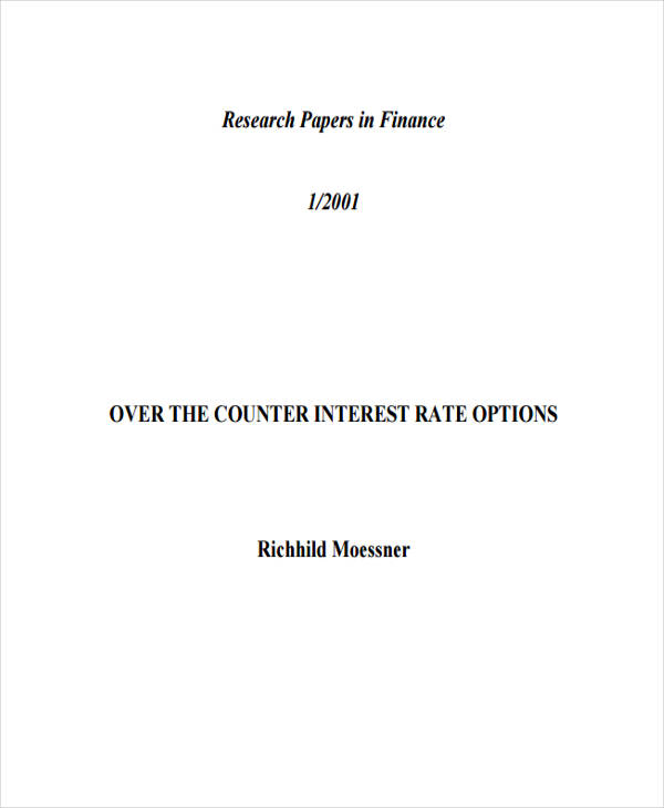 Research Paper Template - 35+ Free Word, PDF Documents Download