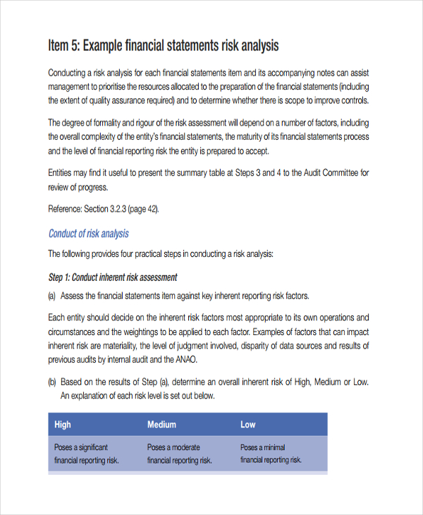 39+ Financial Analysis Samples - PDF, Word