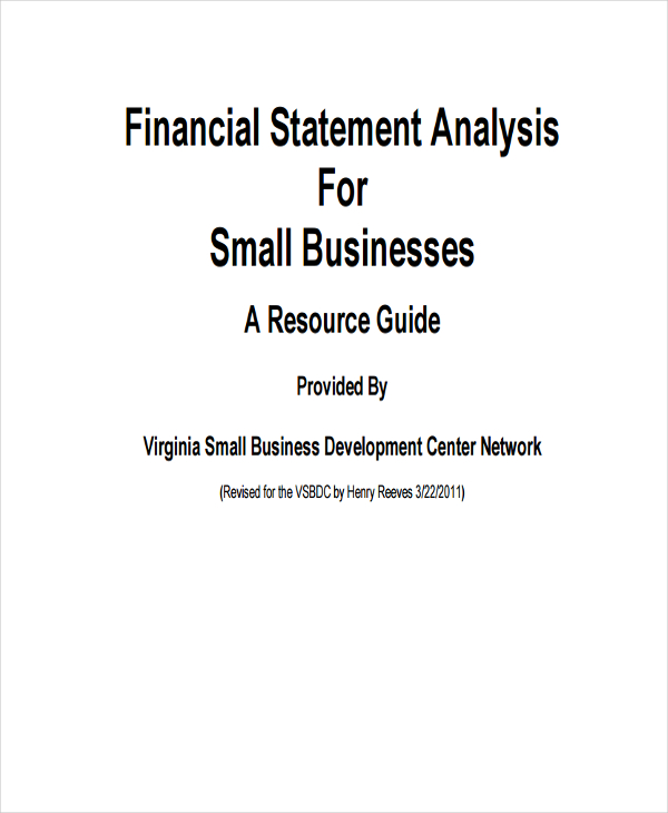 39+ Financial Analysis Samples - PDF, Word