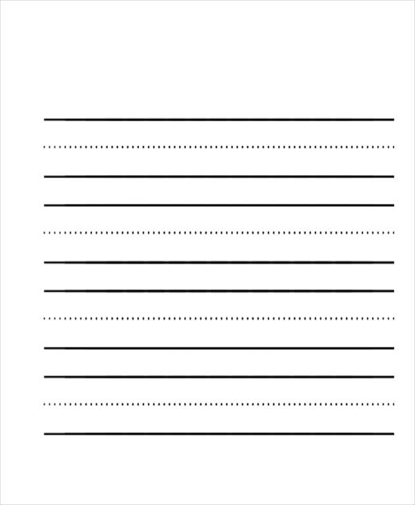 31+ Sample Lined Paper Templates