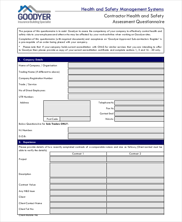 32+ Assessment Forms in PDF