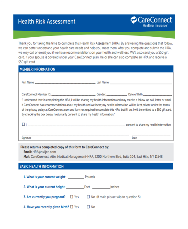 47+ Assessment Form Examples