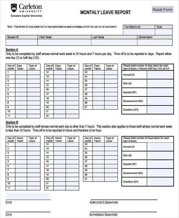 49+ Monthly Report Format Templates - Word, PDF, Google Docs, Apple Pages