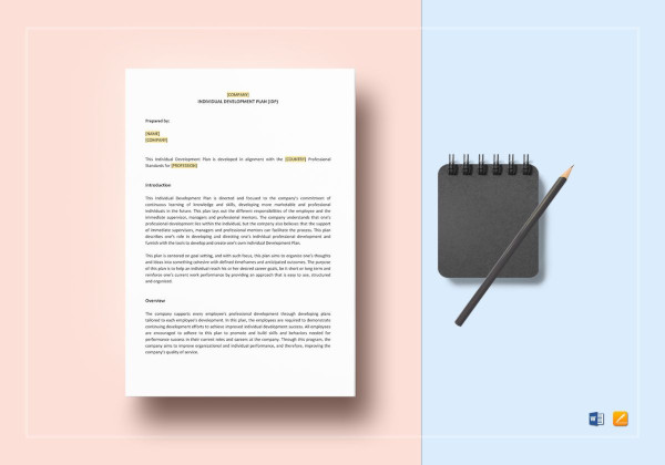 23+ Individual Development Plan Templates -Free Sample, Example Format ...