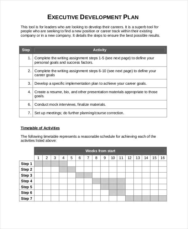 23+ Individual Development Plan Templates -Free Sample, Example Format ...