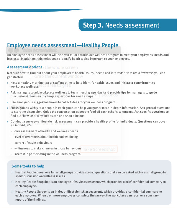 32+ Free Needs Assessment Templates