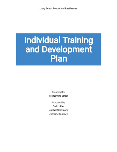 23+ Individual Development Plan Templates -Free Sample, Example Format ...