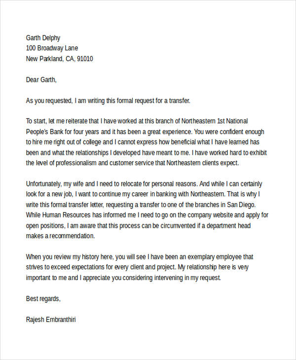 33+ Request Letter Template