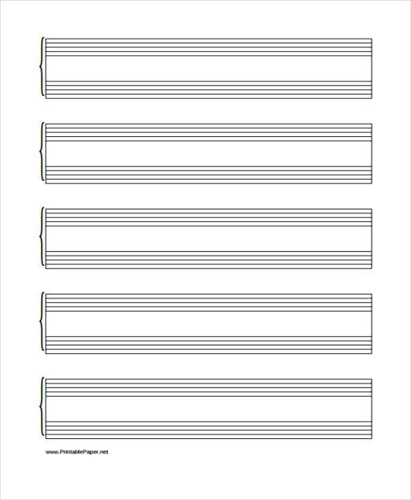 30+ Lined Paper Templates